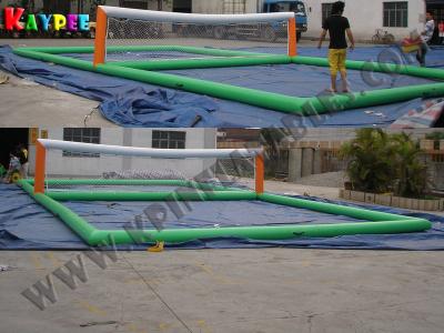 China Inflatable water volleyball court,volleyball pitch,water sport game,KWS019 for sale