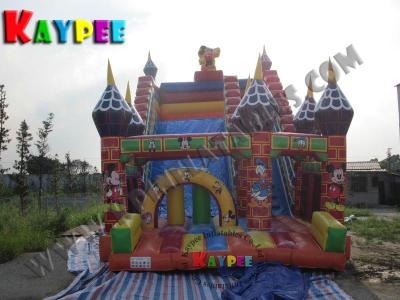 China Inflatable Dis ney land slide , Inflatable slide Game for sale