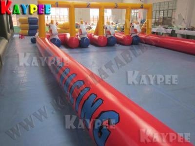 China Inflatable pony hop horse racing,inflatable sport game KSP025 for sale
