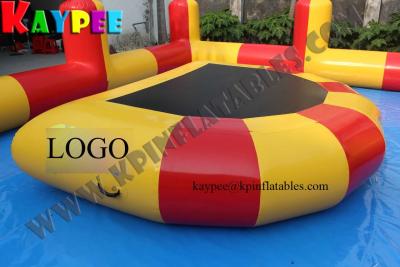China Water trampoline,D shape trampolin,half moon water trampolinem jumper trampoline,KWT007 for sale