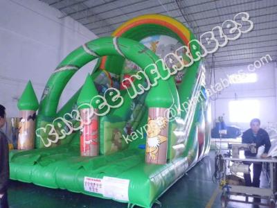 China Inflatable Jungle slide,Inflatable forest slide Inflatable standard slide for sale
