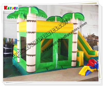 China Inflatable Palm tree bouncer,inflatable jumper for kid for sale