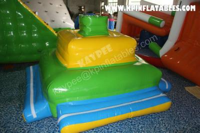 China Inflatable water Deck tower for aqua park for sale