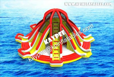 China Inflatable multiple Water slide for Aqua Park for sale