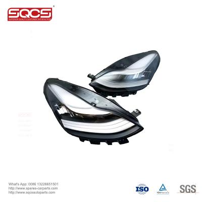 중국 DRL 흰색 LED H4 전구 모양 코드 테슬라 모델 3 1077371-10-I 1077372-10-I 판매용