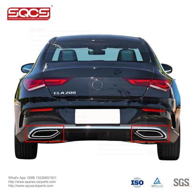 Cina 1184920200 1184920100 Funnel di scarico Cornice luminosa Per Mercedes Benz CLA W118 C118 in vendita