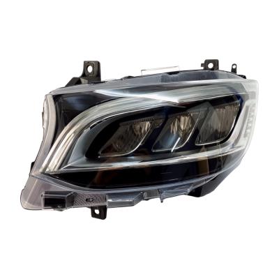 중국 9109065000 LED 헤드라이트 메르세데스 스프린터 W907 W910 12V 전면 DRL 젠온 달리기 라이트 알루미늄 합금 보석 이상 판매용