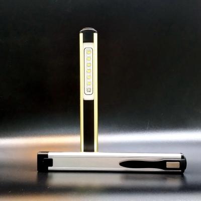 China SMD LED Rechargeable  pen light with magnet and battery indicator for sale