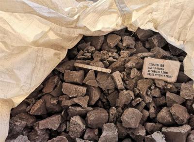 Cina ferro 75% produzione di acciaio di Deoxidizer delle leghe del silicio di 8mm Fesi 65 in vendita