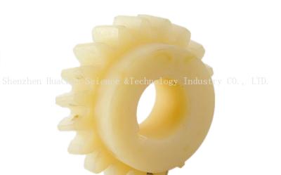 China Replacement Plastic Gears For Toys / Small Nylon Pinion Gear With Straight Toothed for sale