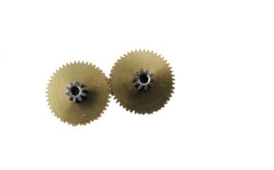 China Nickel Plated Brass Aluminum Spur Gears , Small Pinion Gears For Machine for sale