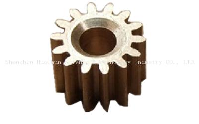 China Professional Small Brass Pinion Gears For Transmission Gearbox Spur Shape for sale