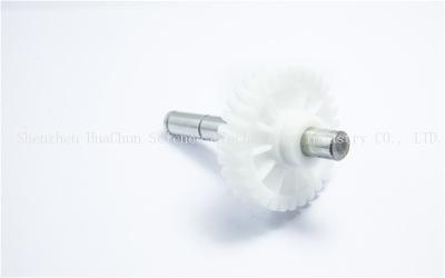 China Plastic Nylon POM PP Injection Precision Plastic Gears Soft Tooth Surface for sale