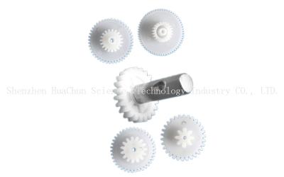 China 1000000 Shots Mould Life Micro Worm Gear Plastic / Rubber / Silicone Material for sale