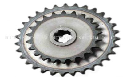 China Custom Steel Metal Gears , Small Double Spur Gears Hardened Tooth Surface for sale
