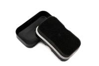 China Shoe Shine Sponge Double-Sided Rectangular Two Faces Footwear Shine Polish for sale