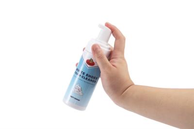 China White Shoe Foam Cleaner Dry Cleaning Washing-Free Rich Foam Instant Cleaning Shoes Products OEM for sale