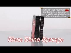 shoe shine sponge double-sided rectangular two faces footwear shine polish