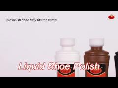 Premium Black Liquid Schoenpoets 75 ml / 2.46 Fl. Oz. Instant Instant Leather Wax Met Sponge Applicator Inclusief