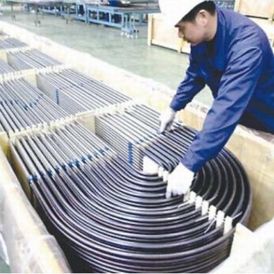 China Stainless steel U tube for heat exchangers, certified by DNV, , TUV, PED, GOST and for sale