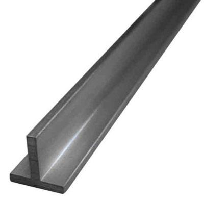 China Stainless steel T-bar hot extruded grade 304 in stock with length 6 meters for sale