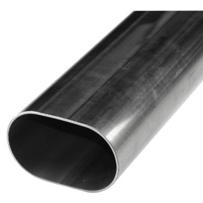 China Stainless steel oval tubing / flat oval tube for sale