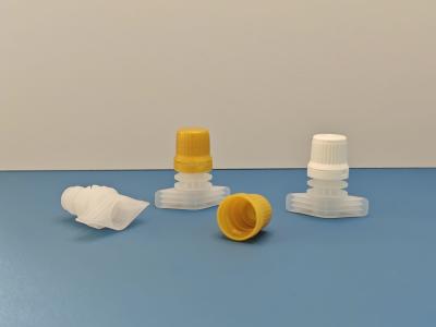 China 9.6mm Twist Spout Cap Custom Doypack Spout With Leak Proof Seal for sale