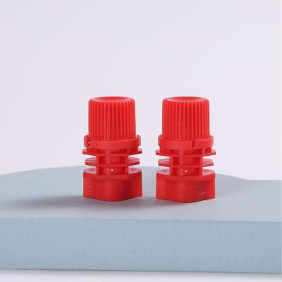 China BPA Free Plastic Spout Cap Non Toxic Odorless Leak Proof Cap High Density For Flexible Packaging for sale