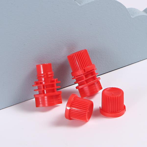 Quality BPA Free Plastic Spout Cap Non Toxic Odorless Leak Proof Cap High Density For for sale