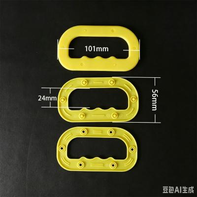 China Food Grade Plastic Bag Handle Recyclable Plastic Carry Handles Eco Friendly for sale