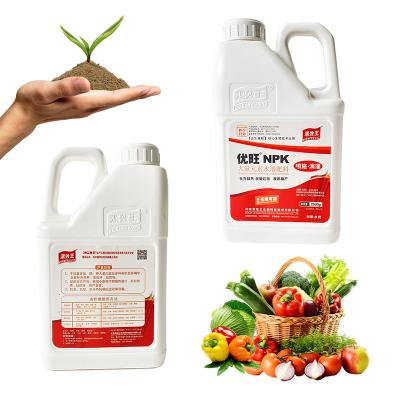 Cina Fertilizzante liquido 100% NPK idrosolubile Fertilizzante in sospensione per ortaggi e frutta in vendita