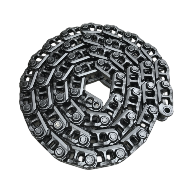 Heavy-duty bulldozer track link undercarriage component