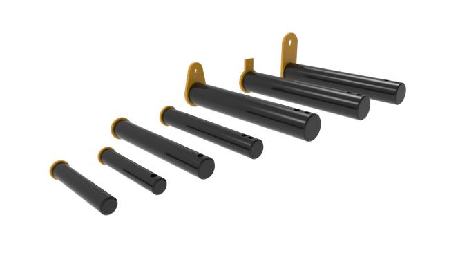 Kubota mini excavator bucket pins and bushings components