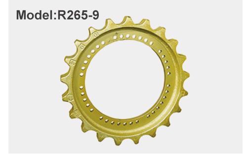Hyundai R265-9 Excavator Drive Sprocket close-up view