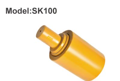 China SK100 10 Ton Kobelco Excavator Top Roller With Quenching And Tempering Treatment for sale