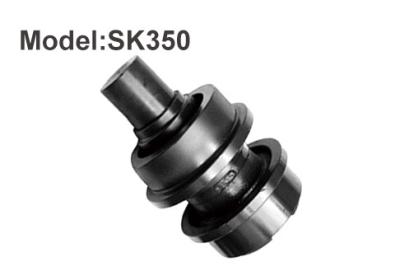 China Flange Guided SK350 Excavator Top Roller 35 Ton Kobelco Track Roller for sale