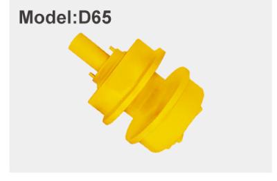 China D65 Excavator Top Carrier Roller For 6.5 Ton Machines ISO CE Certified for sale