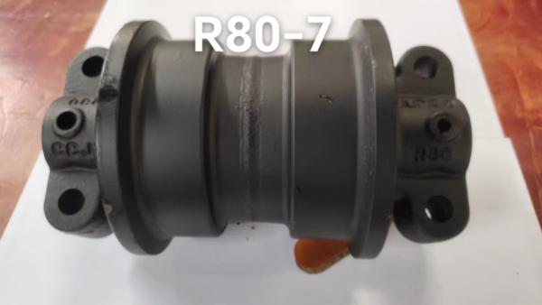Quality Hyundai R80-7 Mini Track Roller Single Double Flange Track Roller Customized for sale