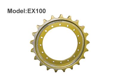 China EX100 Excavator Drive Sprocket  Standard Construction Machinery Parts for sale
