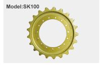 Quality High Strength SK100 Kubota Sprocket Excavator Drive Sprocket OEM for sale