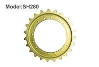 Quality SH280 Excavator Drive Sprocket OEM Heavy Duty Sprocket ISO Certification for sale