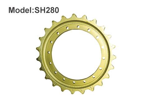 Quality SH280 Excavator Drive Sprocket OEM Heavy Duty Sprocket ISO Certification for sale
