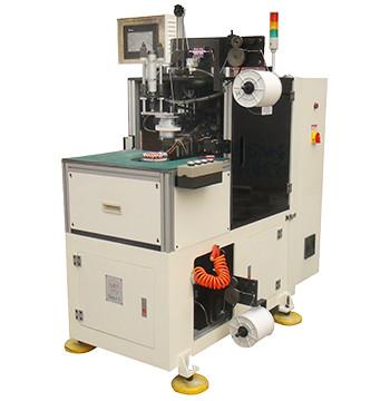 中国 誘導電動機のための自動コイルの綴じひも機械二重側面 販売のため