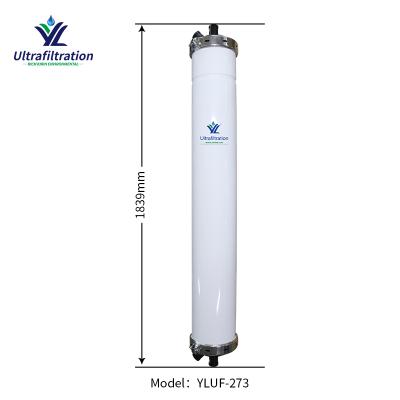 China Hot Price Rich Kirin UF-273 Water Purifier 0.01um PVC Replaced Resin PVDF Steel Media Membrane 1 Year Economical Option for for sale