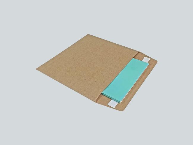 Pointed bottom courier bag in various applications