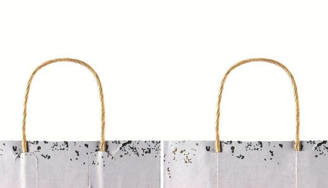 J-Cut and T-Cut paper bag options