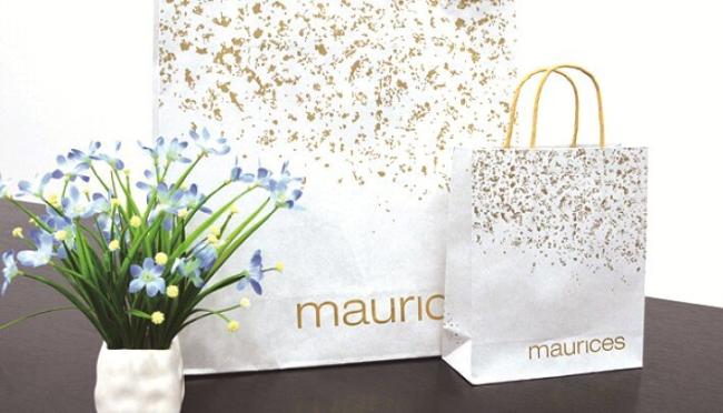 Paper bag without middle folding line
