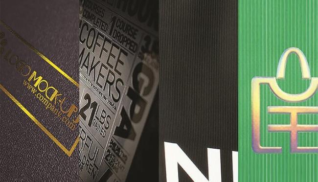 Various finishing options for paper bags