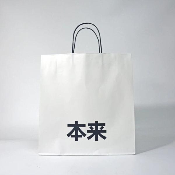 Quality Turn Top Kraft Paper Handbags For Shoes Packaging Brown Twist Handle Paper Bags for sale
