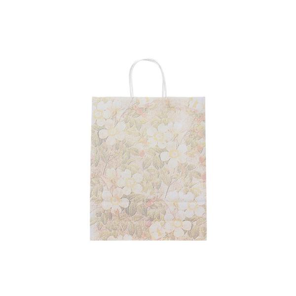 Quality Custom Recyclable Kraft Paper Bag with Handle for Take Away Food and Own Logo for sale